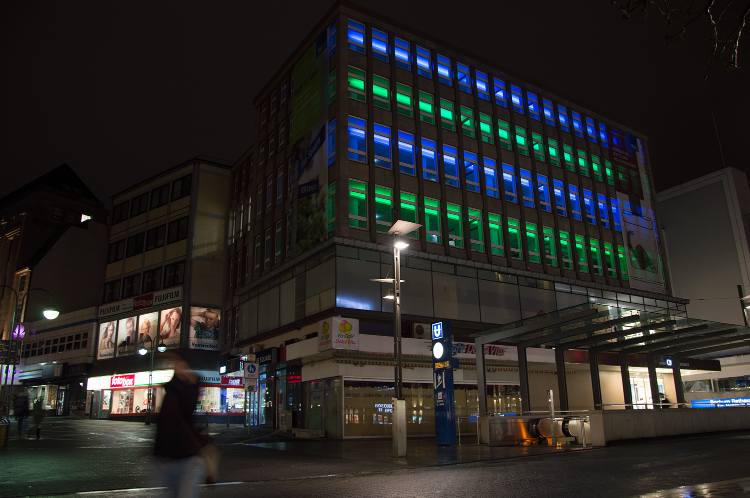 Öffentlichkeitsarbeit für das Blue Square – TEXTBANDE